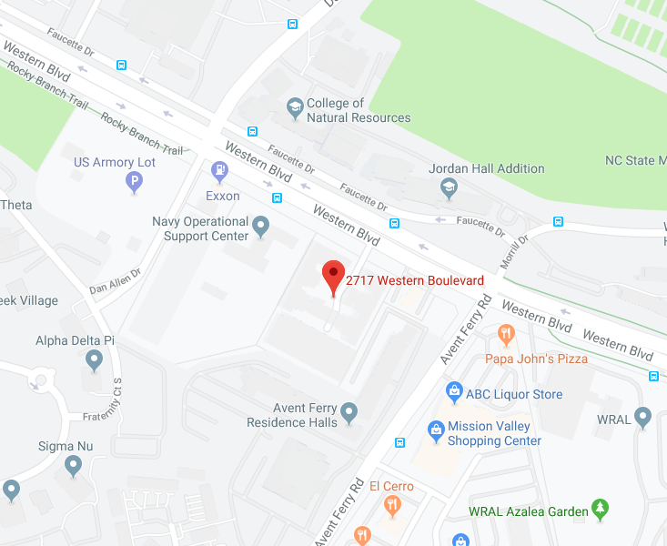 Our NC State Off Campus Apartments' Location